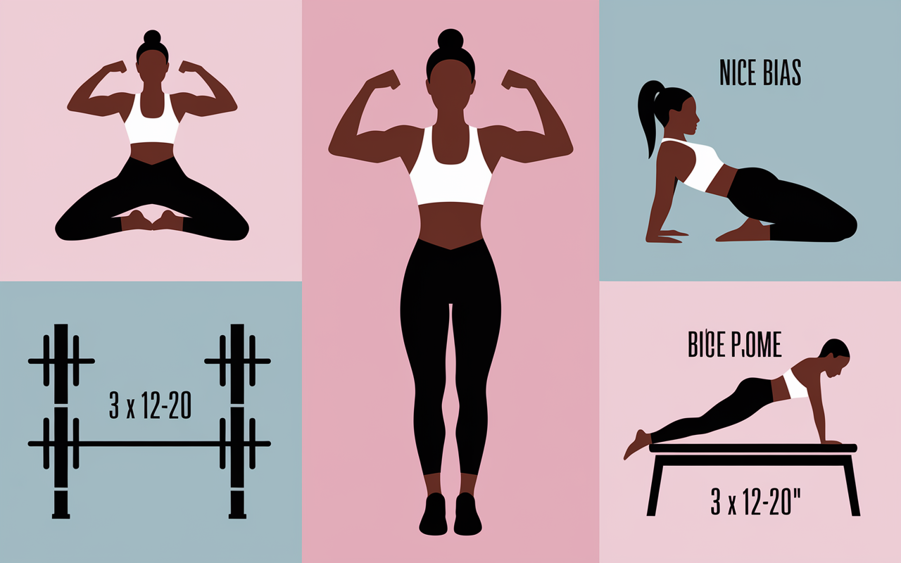 Bras musculation femme : exercices clés pour des résultats visibles