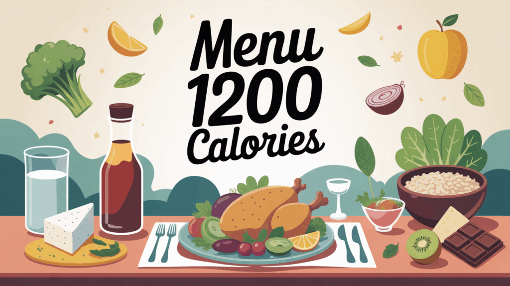 Régime 1200 calories menu : exemples et conseils pour démarr