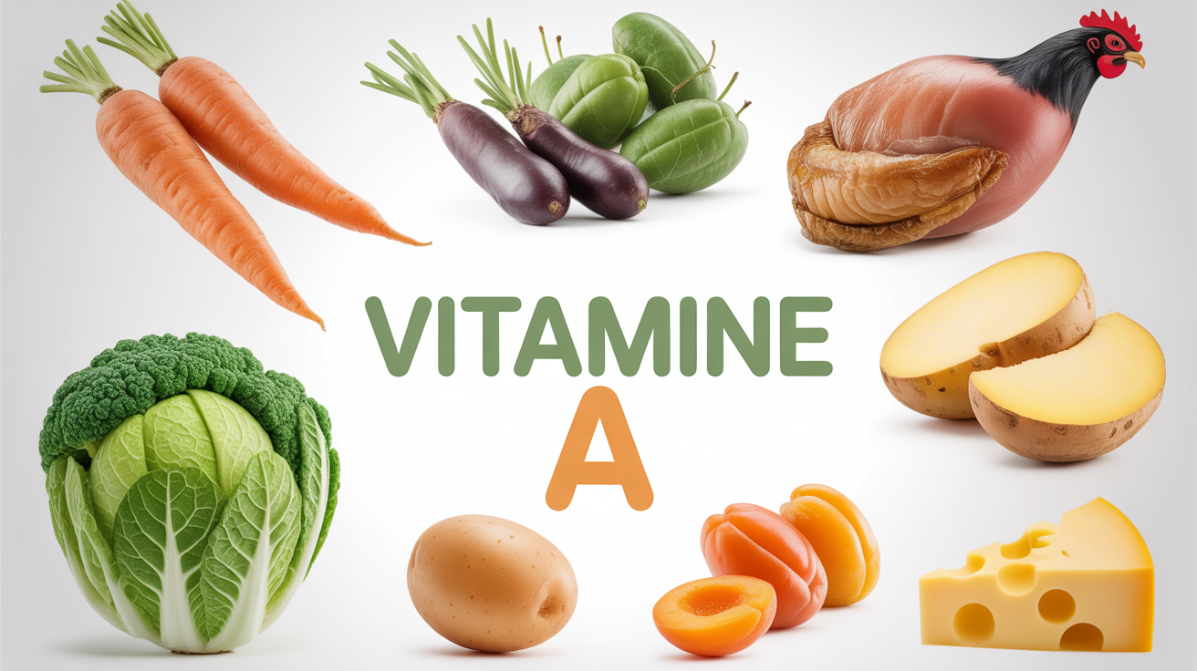 Vitamine A ou en trouver naturellement dans l’alimentation